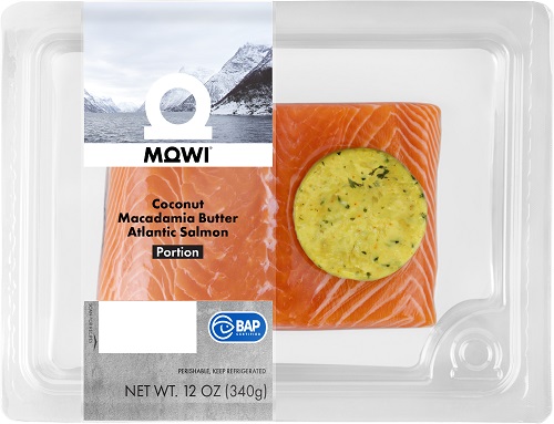 MOWI USA LLC.Coconut Macadamia Butter Atlantic Salmon Portion 12oz ...