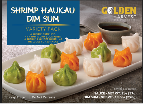 Eastern Fish CompanyShrimp Haukau Dim Sum Variety Pack | Seafood Expo ...